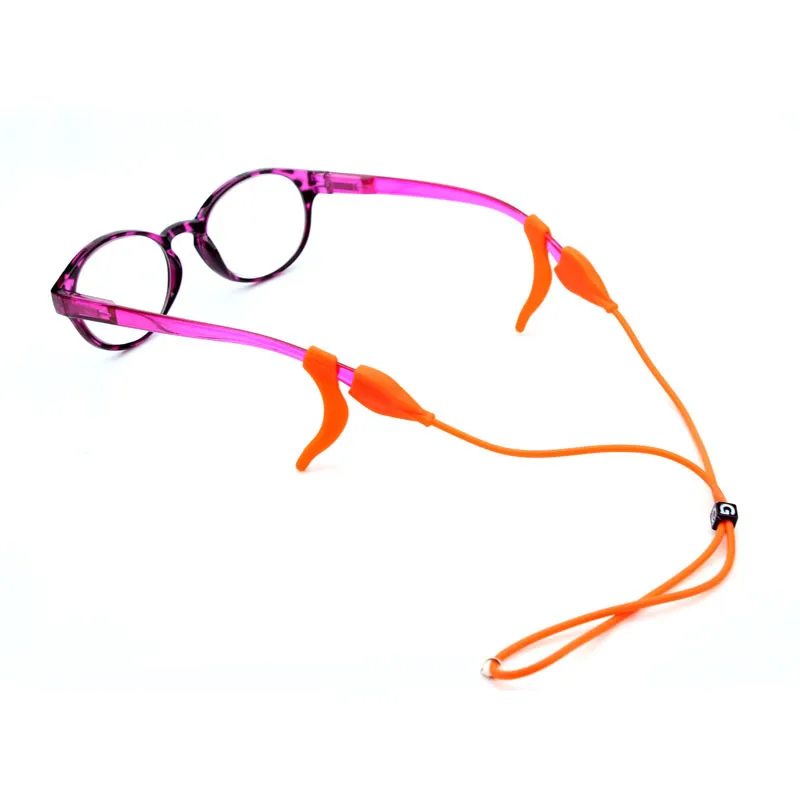 Upgraded12-Color Silicone Glasses Chains: Adjustable Eyeglass Holder ...