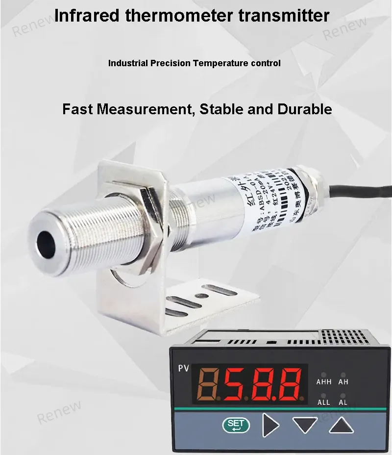 Laser Short Infrared Temperature Sensor for Industrial Oven -50 to 572 ...