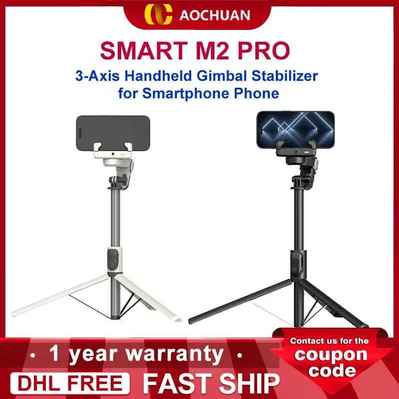 DHgate.com:Aochuan Smart M2 PRO 3-Axis Handheld Gimbal Stabilizer for ...