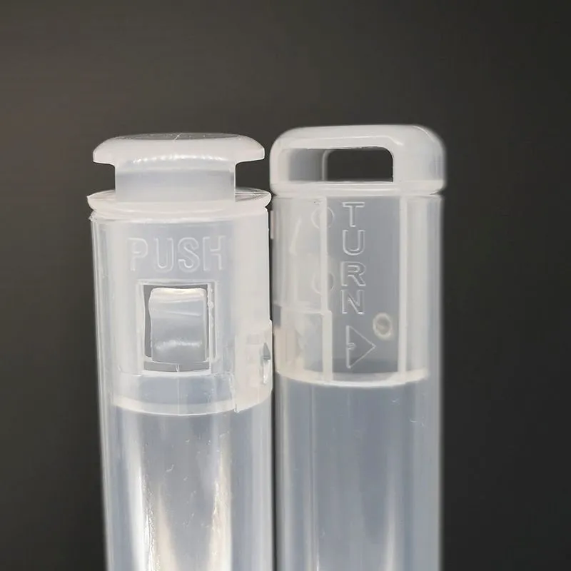 Childproof PVC Plastic Packaging Tubes with Different Sizes and ...