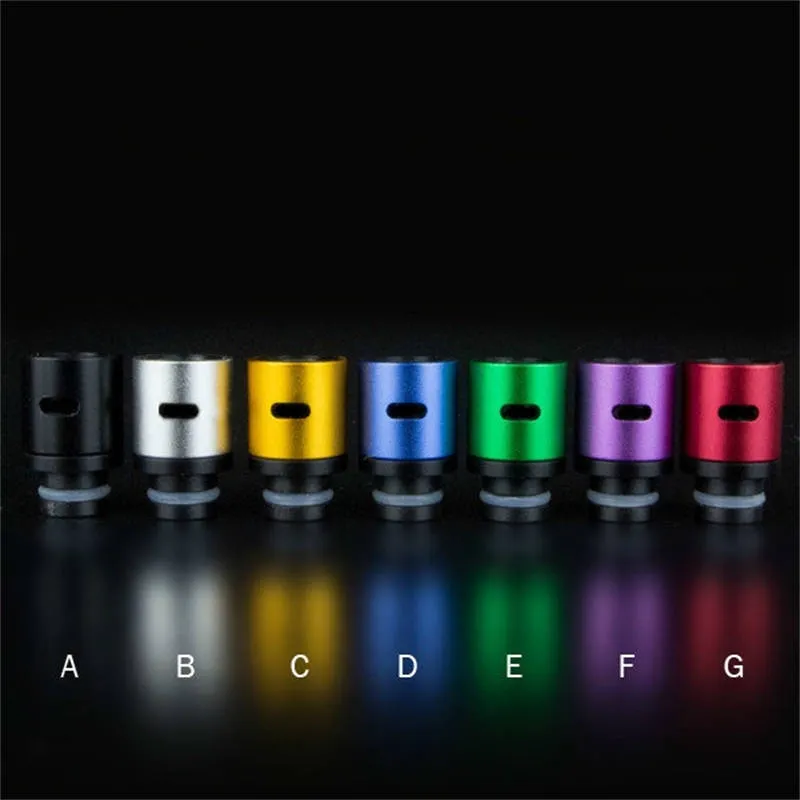 510 Wide Bore Adjusting Airflow Drip Tips Stainless Steel Cigarette ...