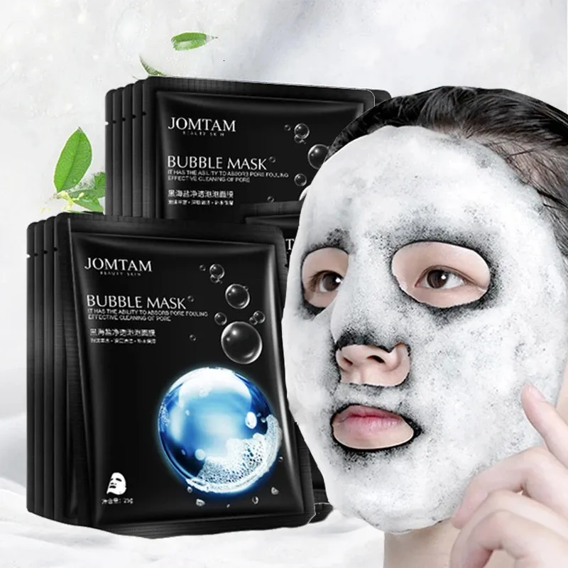 Black Sea Salt Facial Mask 3.4 oz Pure Moisturizing Bubble Foam for ...