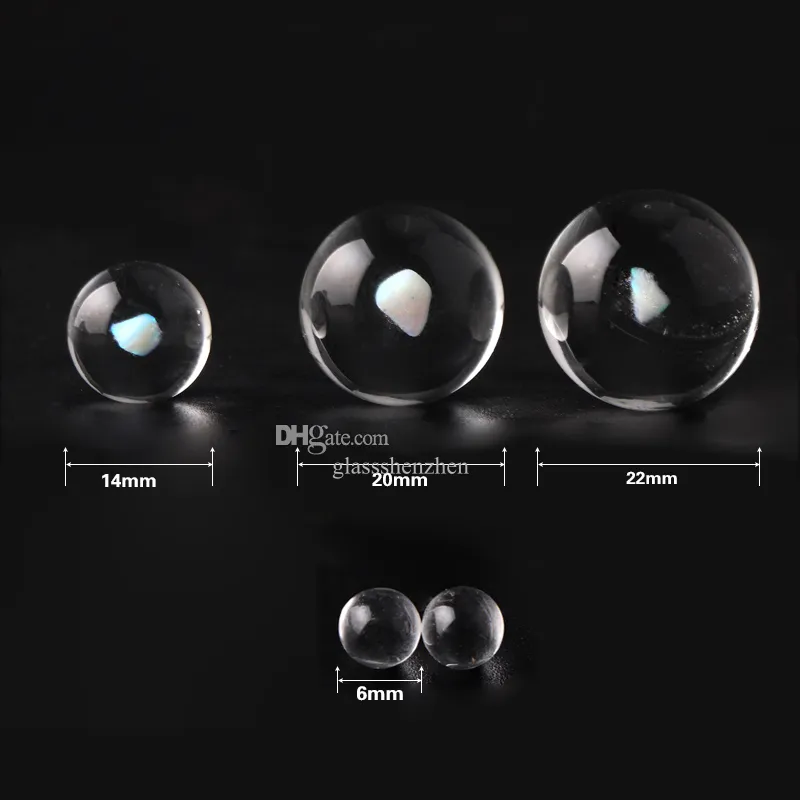 DHgate.com:6mm Quartz Terp Dab Pearls and Colorful Glass Bubble Carb ...