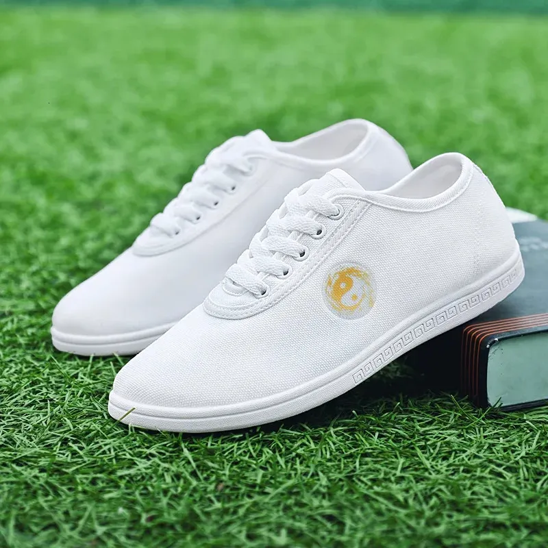 Premium Canvas Tai Chi Tendon Polo Boots Men For Martial Arts Practice ...