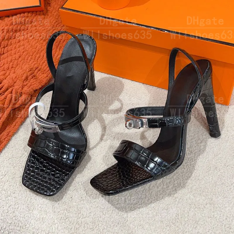 Bulk Luxury Handmade Crocodile And Lizard Skin Leather High Heels For ...