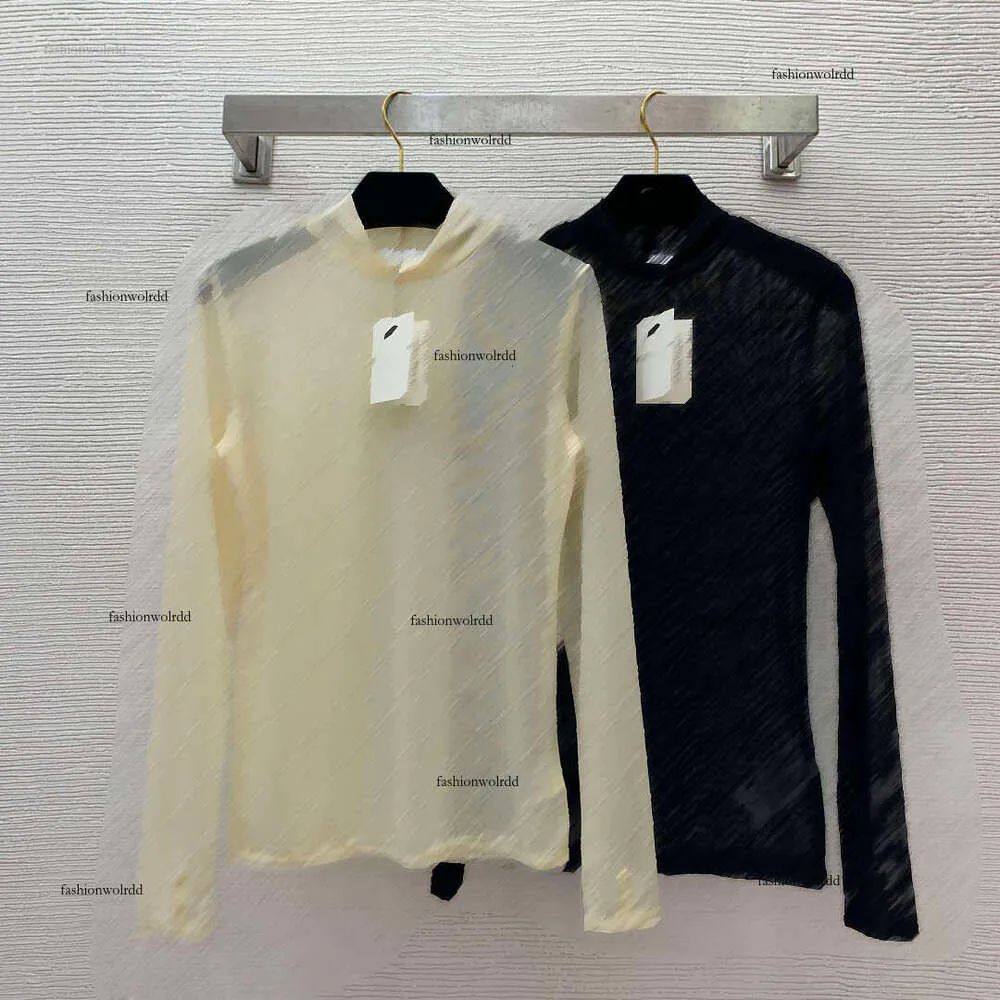 Designer Womens Blouse Mesh Long Sleeve Shirt With... From ...