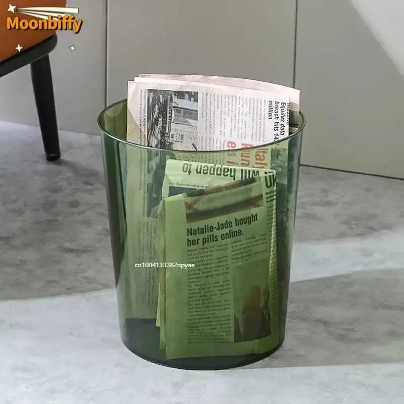 Luxury Transparent Large Garbage Bins For Home And Office Nordic Design ...