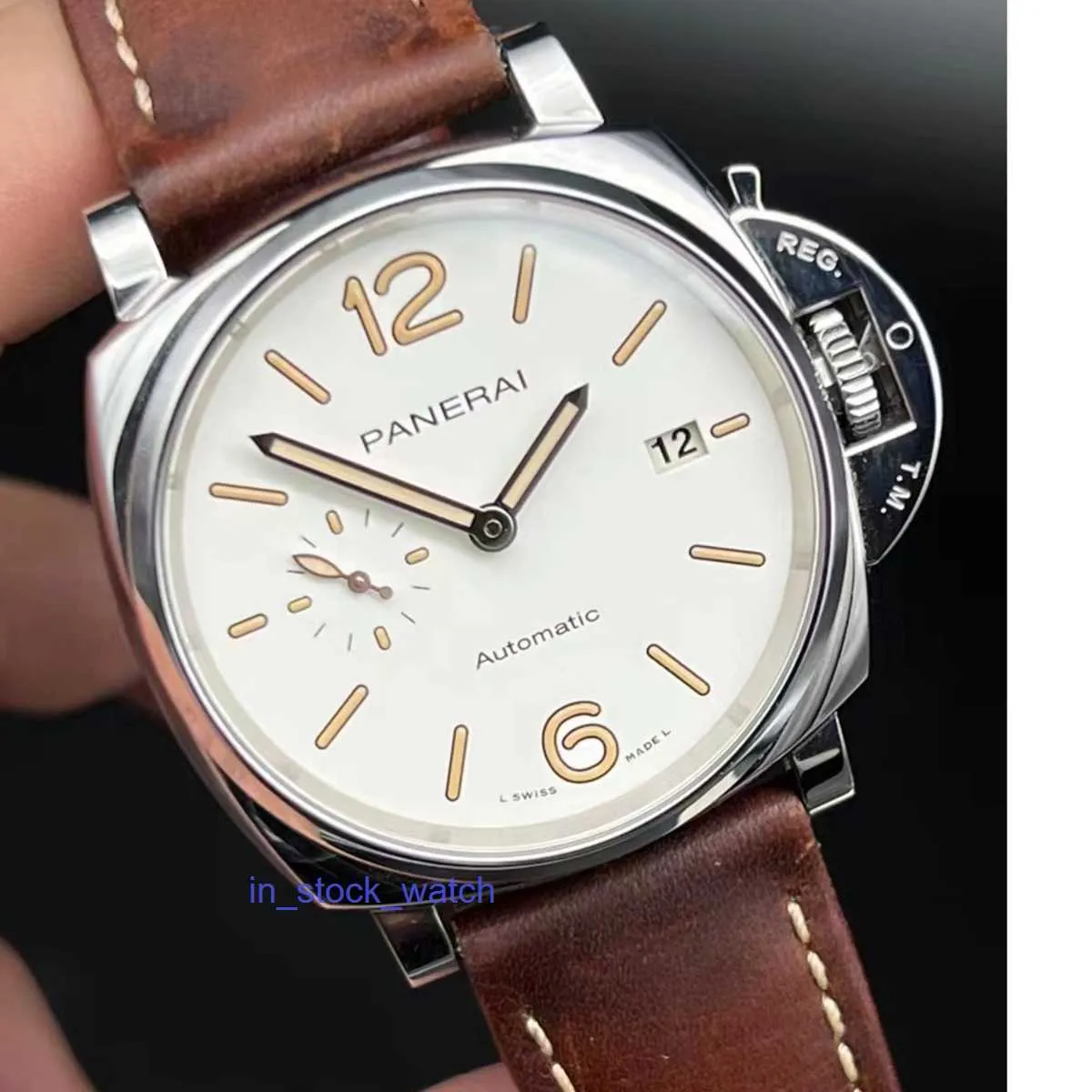 Luxury Designer PAM01046 Automatic Mechanical Timex Leather Watch CD6 ...