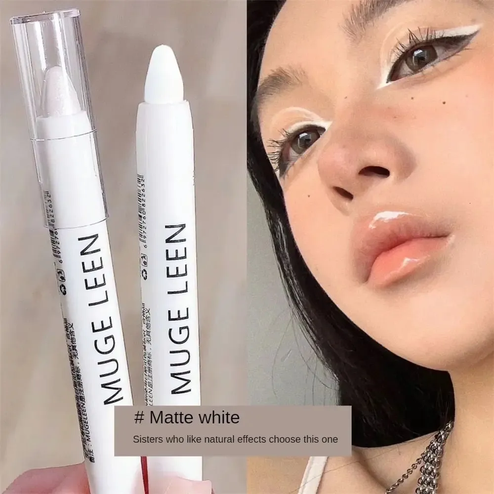 White Silver Glitter Highlighter Pen Waterproof Long Lasting ...