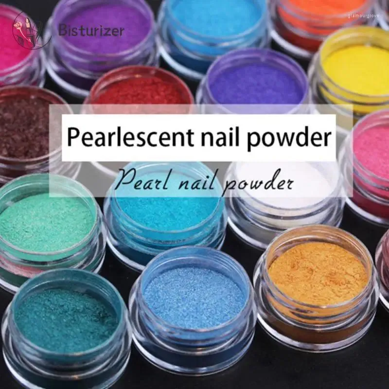 Multicolor Nail Glitter Powder Set - Fine Art Pigment for Easy Nail ...