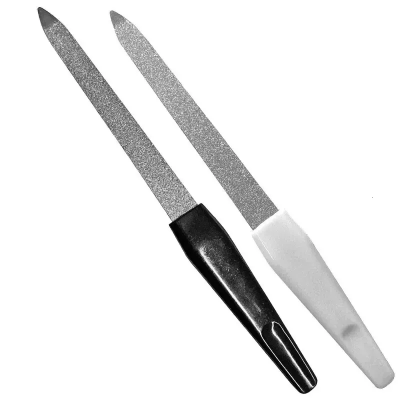 DIY Nail Art Professional Metal Nail File Double Sided for Manicure and ...