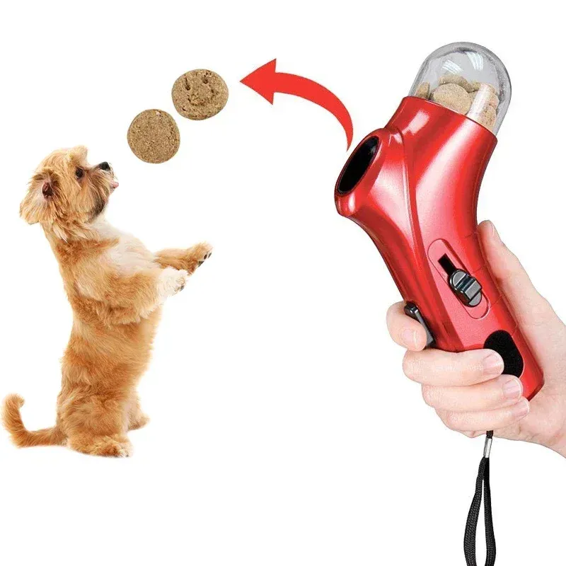 Interactive Dog Clicker Snack Catapult Launcher Perfect For Snacks ...