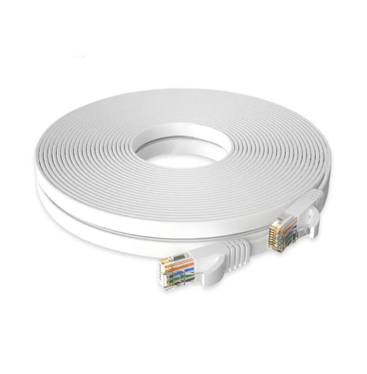 RJ45 Network Cable Connectors - SFTP Round Ethernet Lan Patch Cable for ...