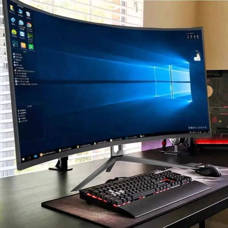 Ultra Thin Wide Computer Gaming Monitor 22, 24, 27, 32 Inch Display 1K ...