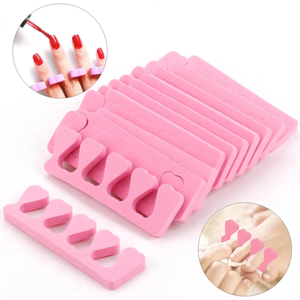 Toe Separator Soft Sponge Pedicure Toes Spreaders Divider Manicure ...