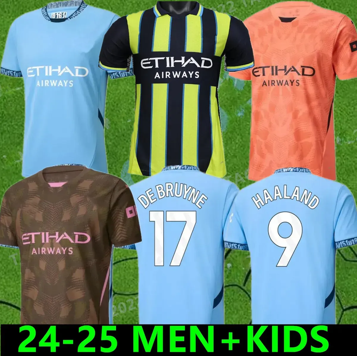 England Soccer T Shirts Set With BrUYNE, GREALISH, STERLING, MAHREZ ...