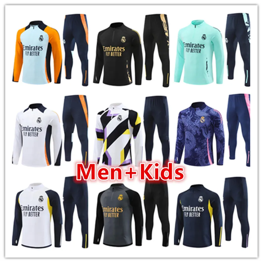 Real Madrid Soccer Kits Training Set MBAPPE, VINI JR, BELLINGHAM Long ...