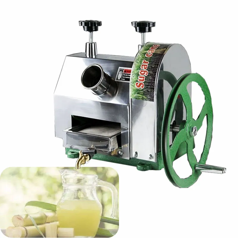 Commercial Small Bench Type Stainless Steel Manual Sugar Cane Juice ...