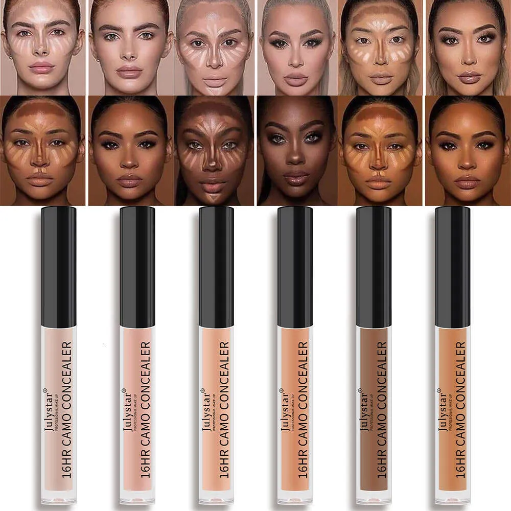 Waterproof Matte Liquid Concealer for Dark Circles and Acne, Hydrating ...