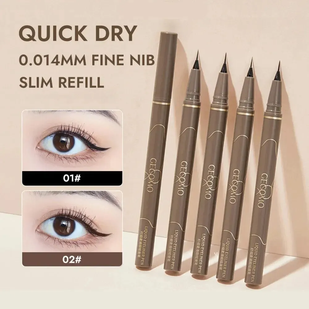 GECOMO Liquid Eyeliners 0.01mm Super Slim Waterproof Pencil Quick Dry ...