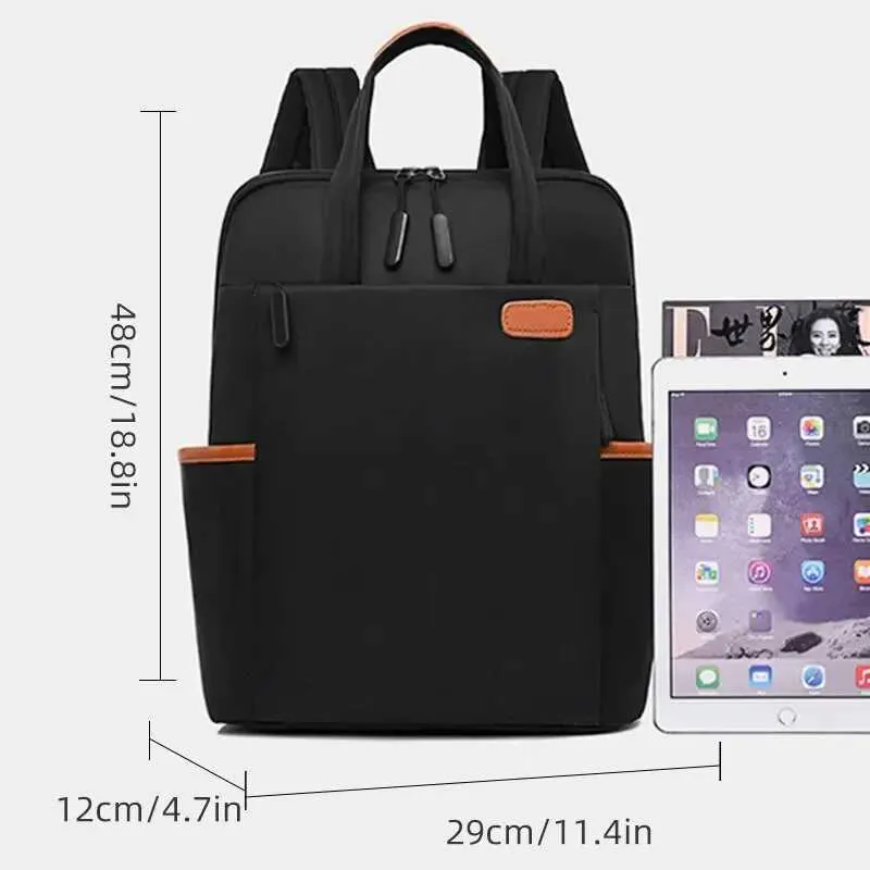 Oxford Laptop Backpack for Women - Large Capacity, Multifunctional ...