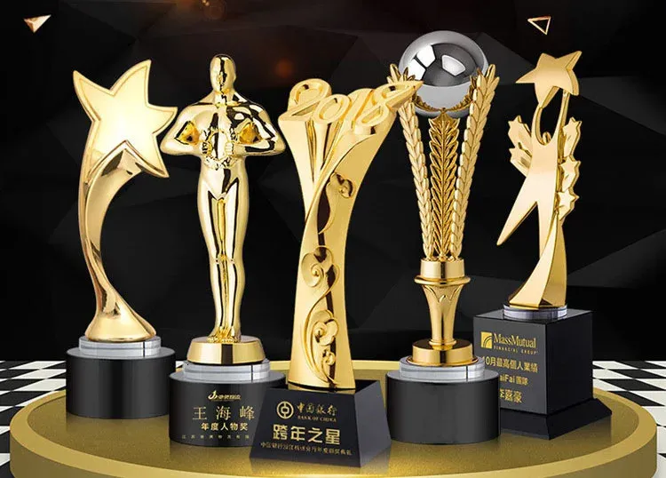 Crystal Resin Music Trophy for Singing Speech Competition Event ...
