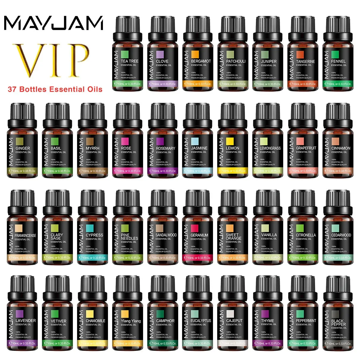 DHgate.com:37 Aromatherapy Oils Set for Diffusers, Candles, Humidifiers ...