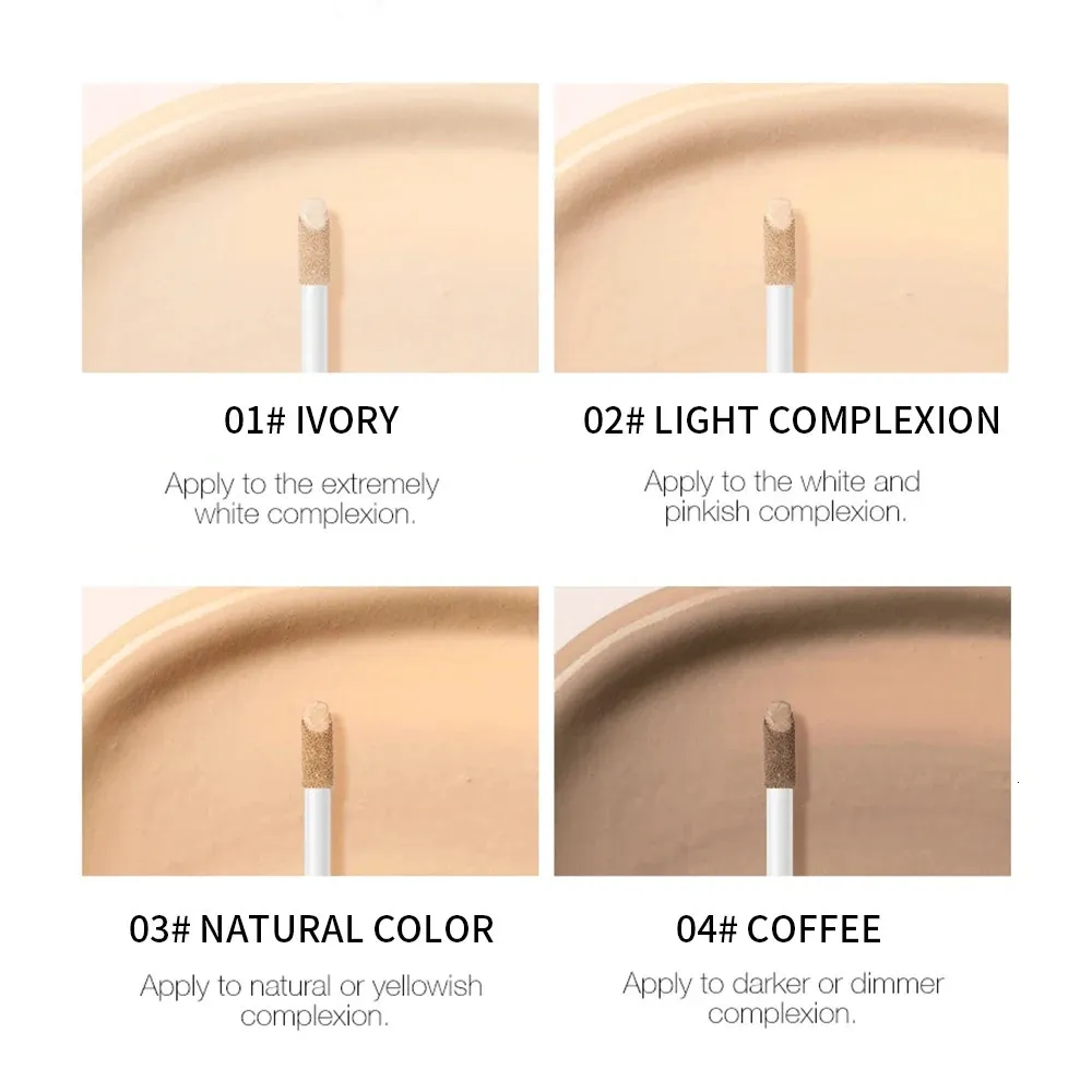 Liquid Contouring Concealer Cream Waterproof Moisturizing Face Makeup ...
