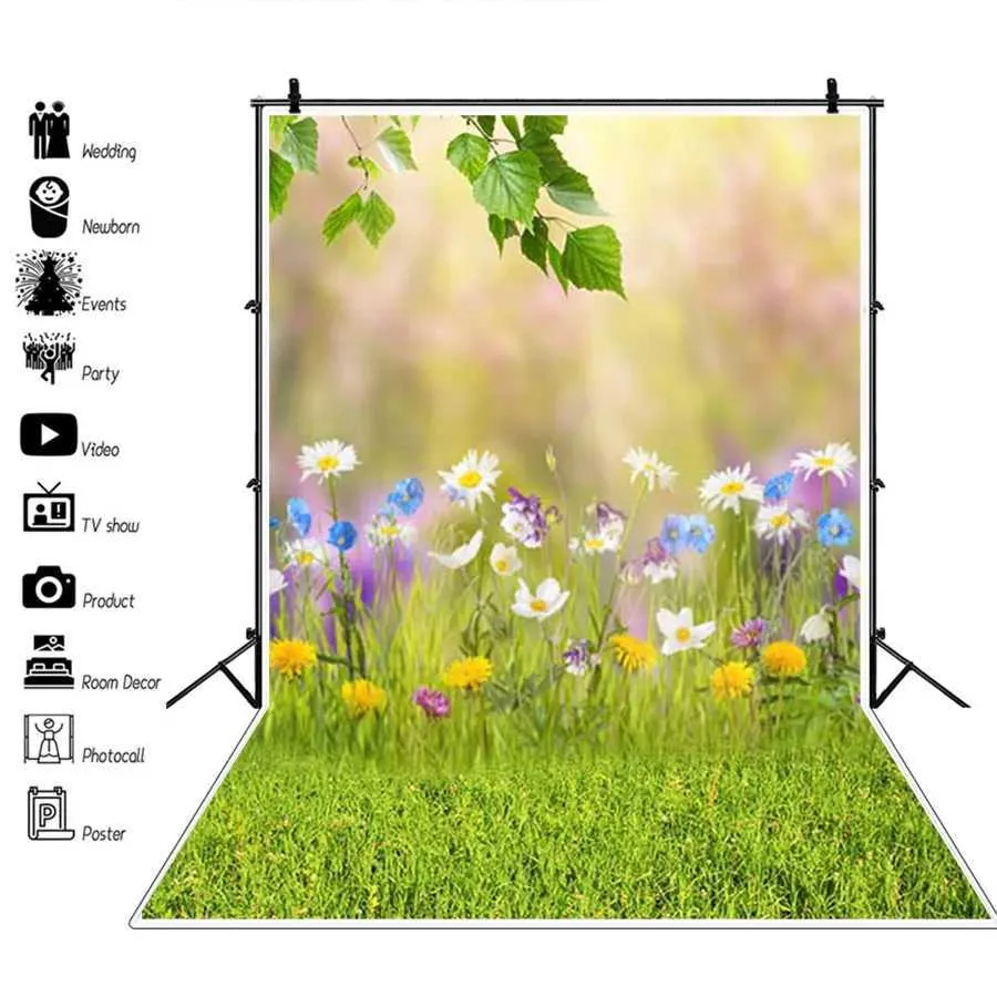 Photo Background Forest Bamboo Forest Tropical Scenery Backdrop for ...