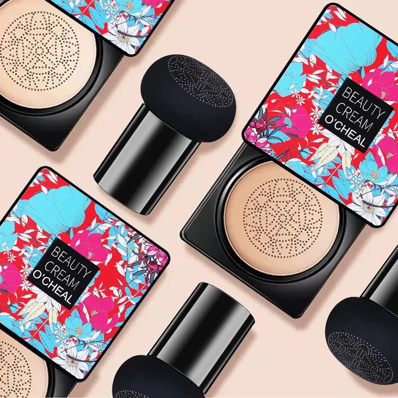Mushroom Air Cushion CC Cream Foundation - Oil Control & Moisturizing ...