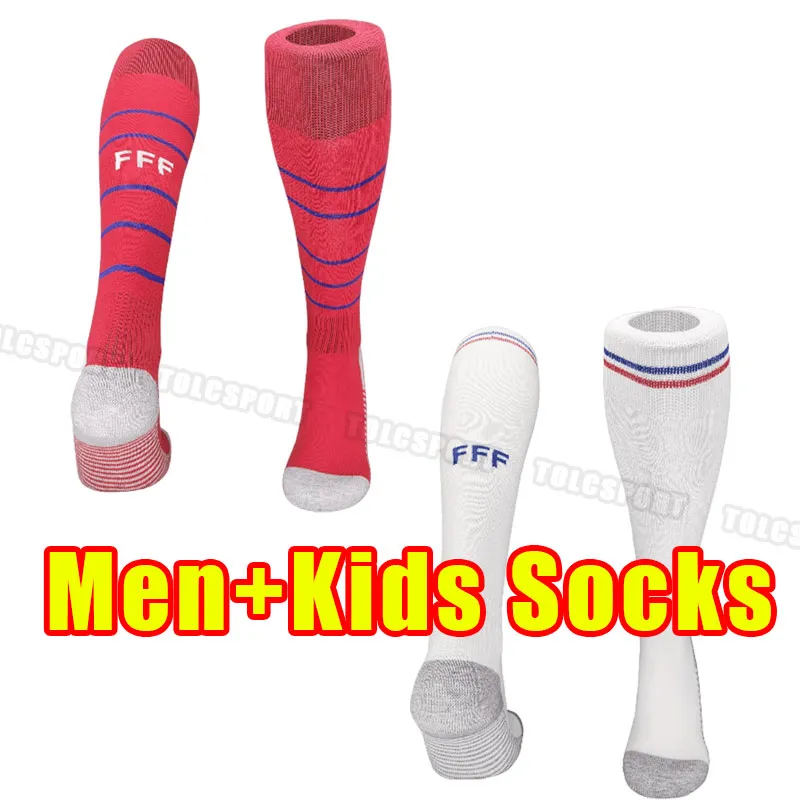 2024 MBAPPE GRIEZMANN BENZEMA Mens Francia Soccer Socks 24 25 POGBA ...