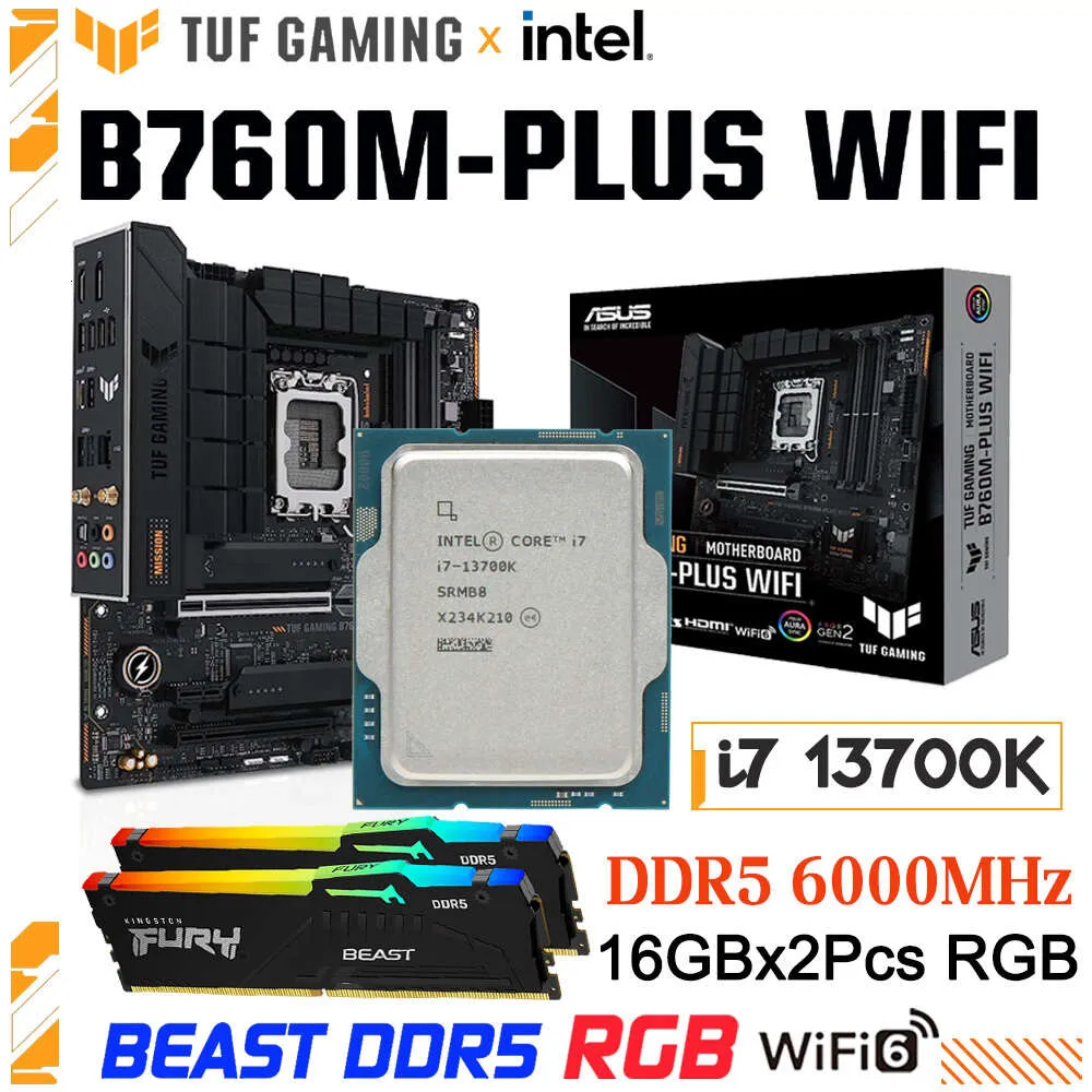 Intel 2024 Core I7 13700K Processor Kit مع ASUS TUF Gaming B760M Plus WiFi اللوحة الأم من $1,615 ...