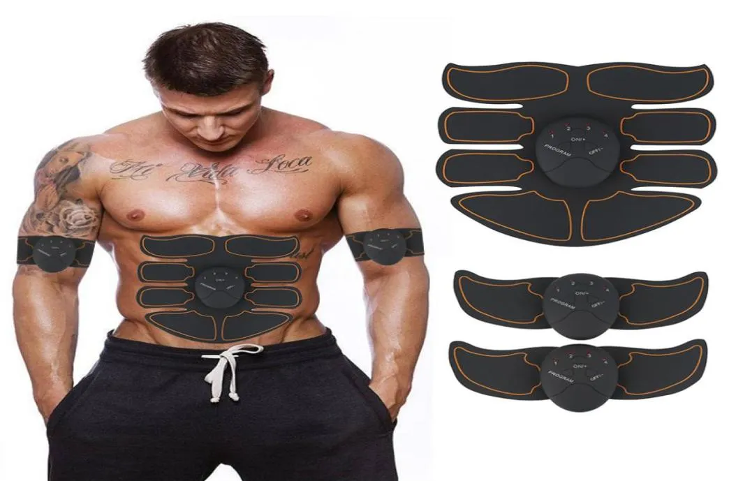 Wireless EMS Muscle Stimulator - Electric Abdominal Trainer, Body ...