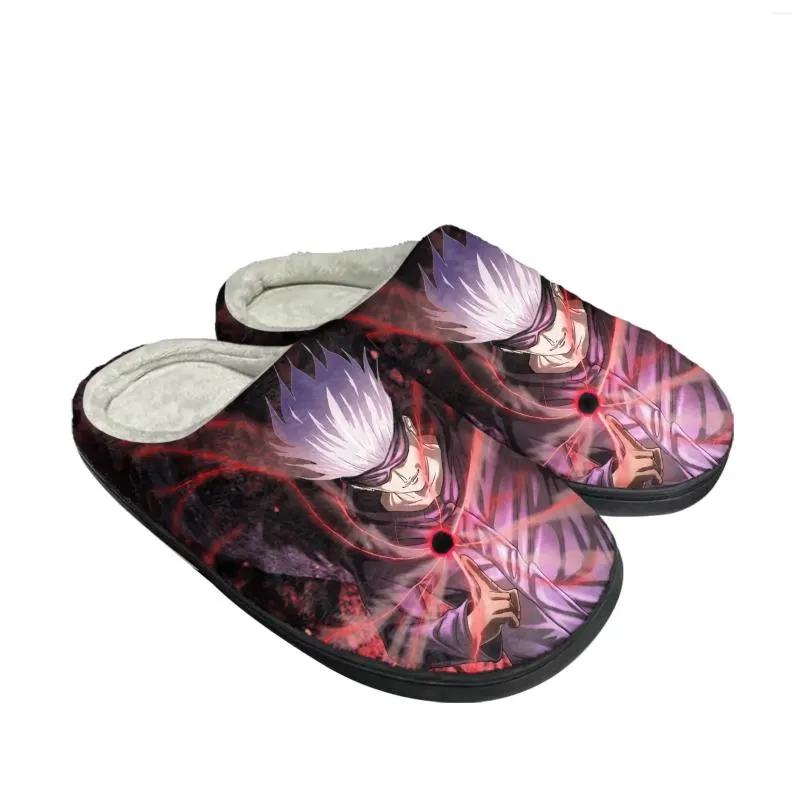 Customizable Satoru Gojo Jujutsu Kaisen Slippers Mens For Men And Women ...