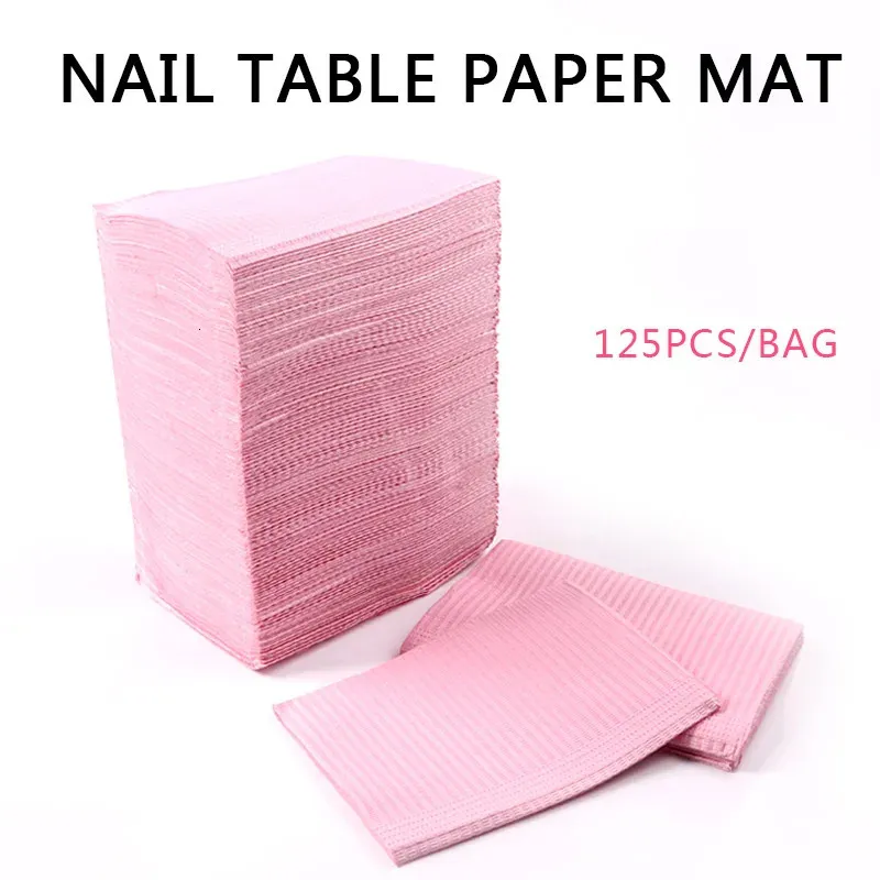 DHgate.com:125Pcs Disposable Nail Art Table Mat - Clean & Foldable ...