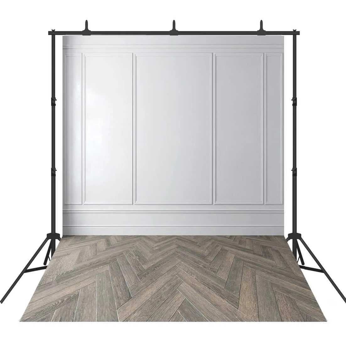 White Photo Backdrops | Wood Floor Backdrop Clean White Interior Room ...