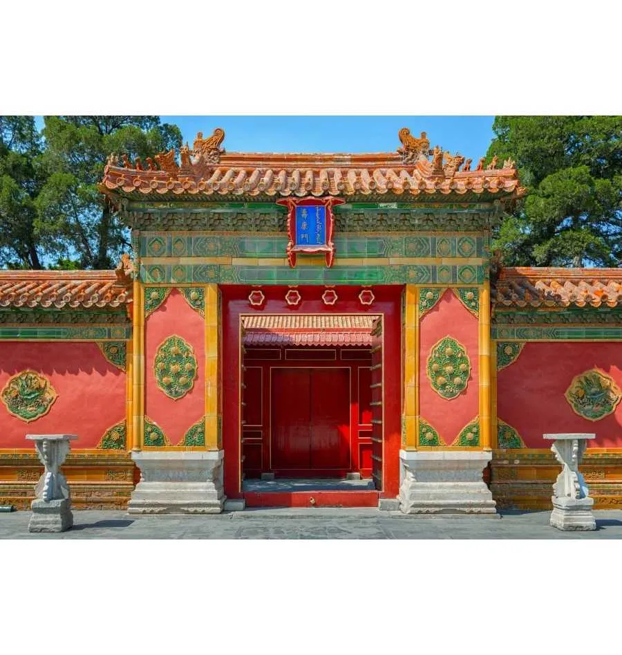 Chinese Style Backdrop for Photography - Classical Ancient Building ...