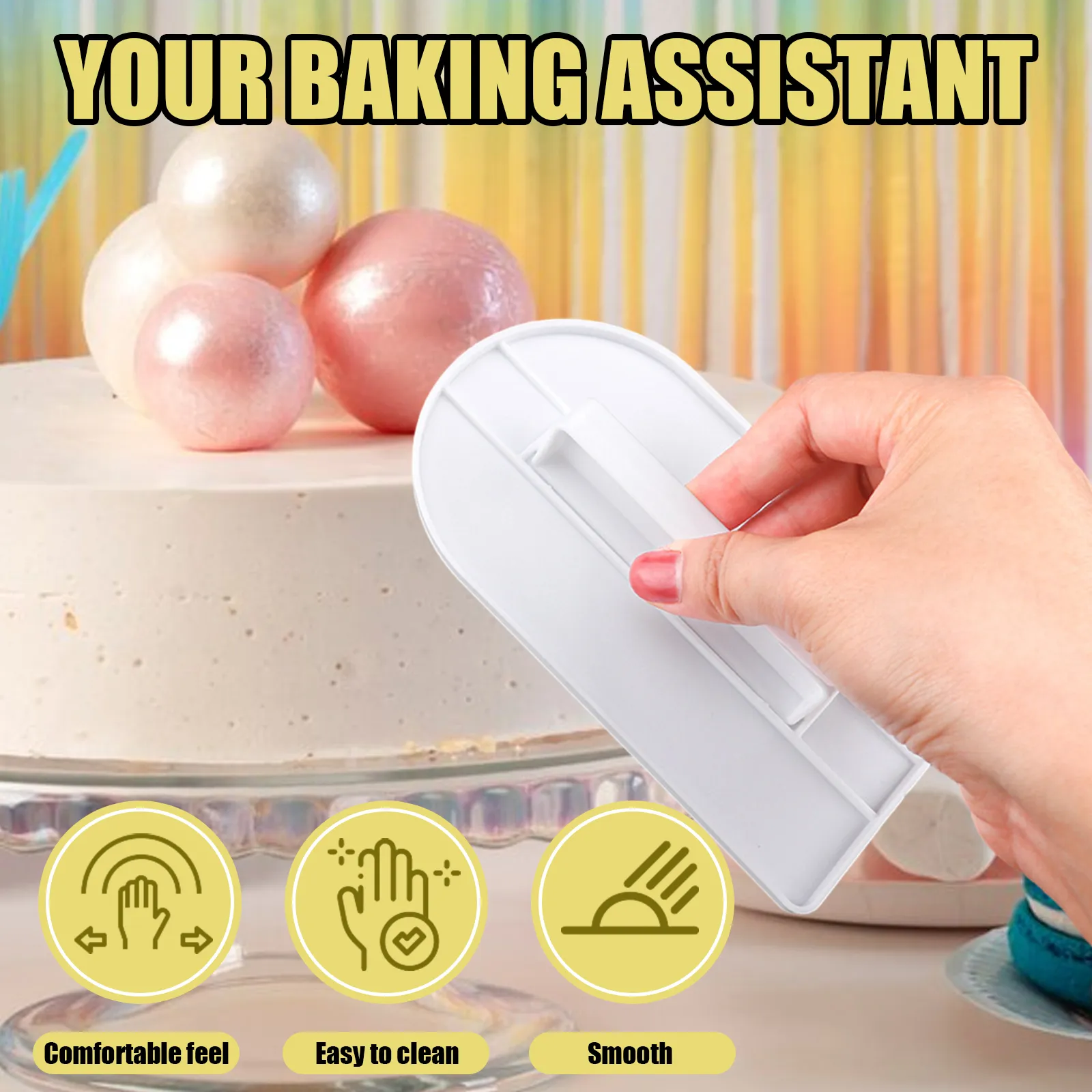 DHgate.com:3 Pack Cake Fondant Smoother Polisher - Professional Icing ...