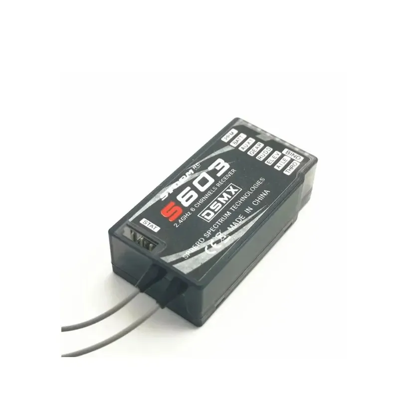 S603 PPM 6CH 2.4G RC Airplane Receiver Compatible with DX6i JR DX7 from ...