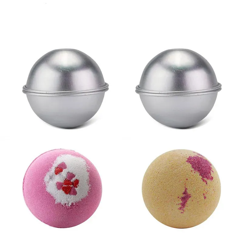 DHgate.com:3D DIY Bath Bomb Mold - Half Sphere Aluminum Alloy Reusable ...