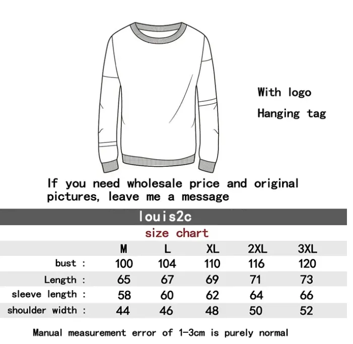 Luxury Men's Knitted Letter Printed Pullover Sweaters | Designer Casual ...