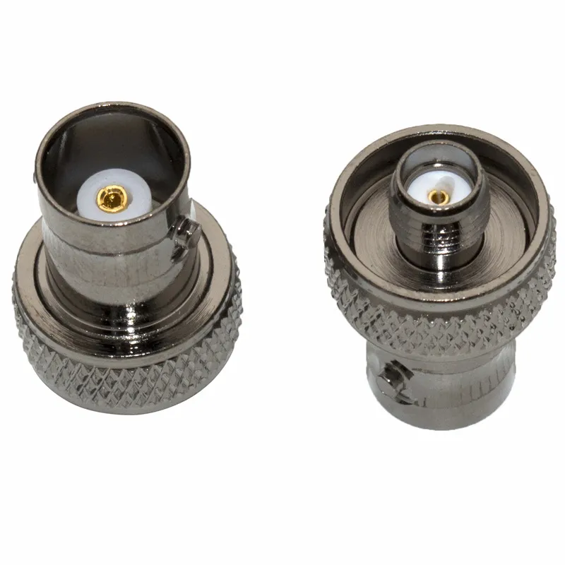 Black BNC Female To SMA Female Antenna Adapter For Baofeng UV 5R UV 5RA ...