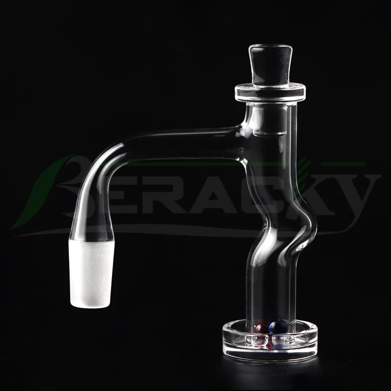 Beracky S Type Full Weld Smoking Control Tower Quartz Banger with Ruby ...