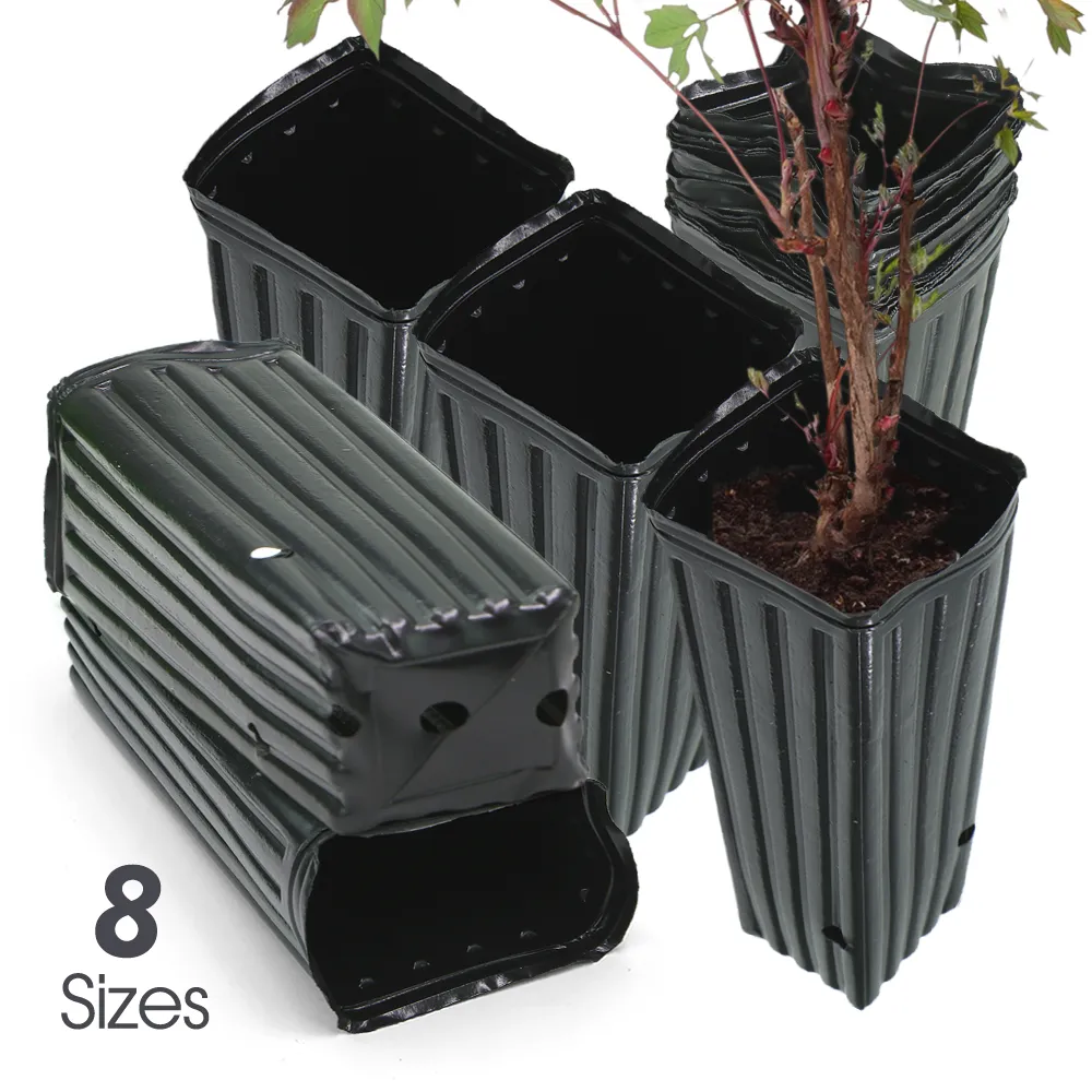 Tall Tree Pot Seedling Flowerpot Plant Container Plastic Deep Nursery ...
