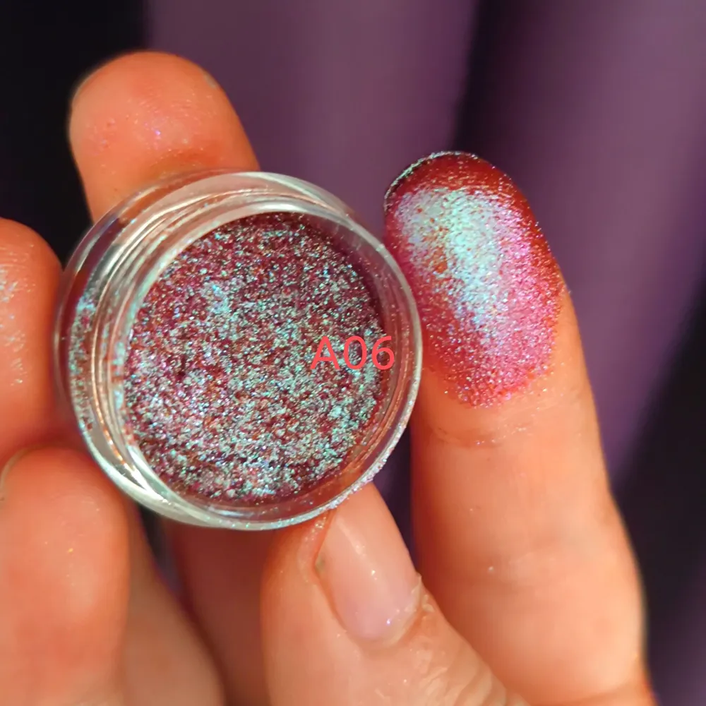Mirror Chameleons MultiChrome Nail Glitter Pigment... From Ddmyday, $18 ...