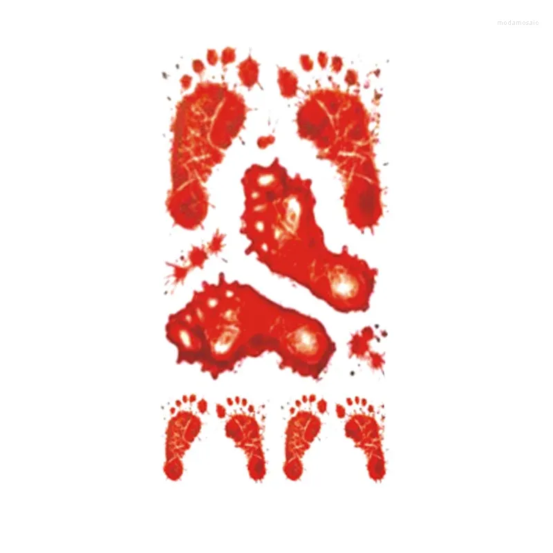 Waterproof 3D Scary Scar Tattoo Sticker Hand Temporary Body Art ...