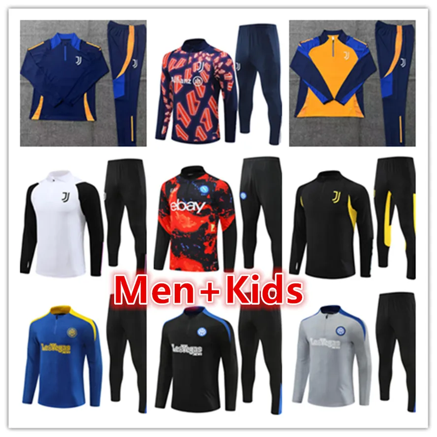 DHgate.com:2024 2025 Juventus tracksuit soccer jerseys set POGBA DI MARIA VLAHOVIC CHIESA 23/24 ...