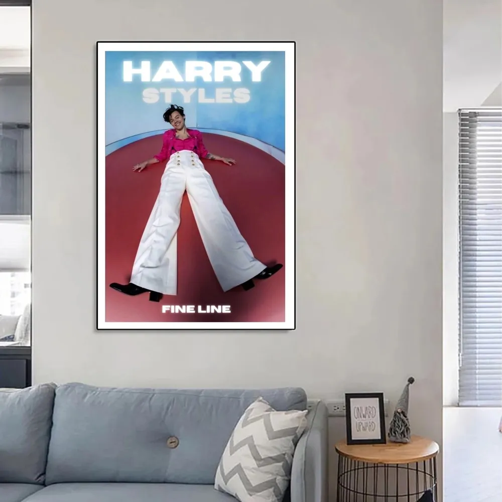 Pop Star Posters H. Styles Vintage Kraft Paper Wall Art For Bedroom ...