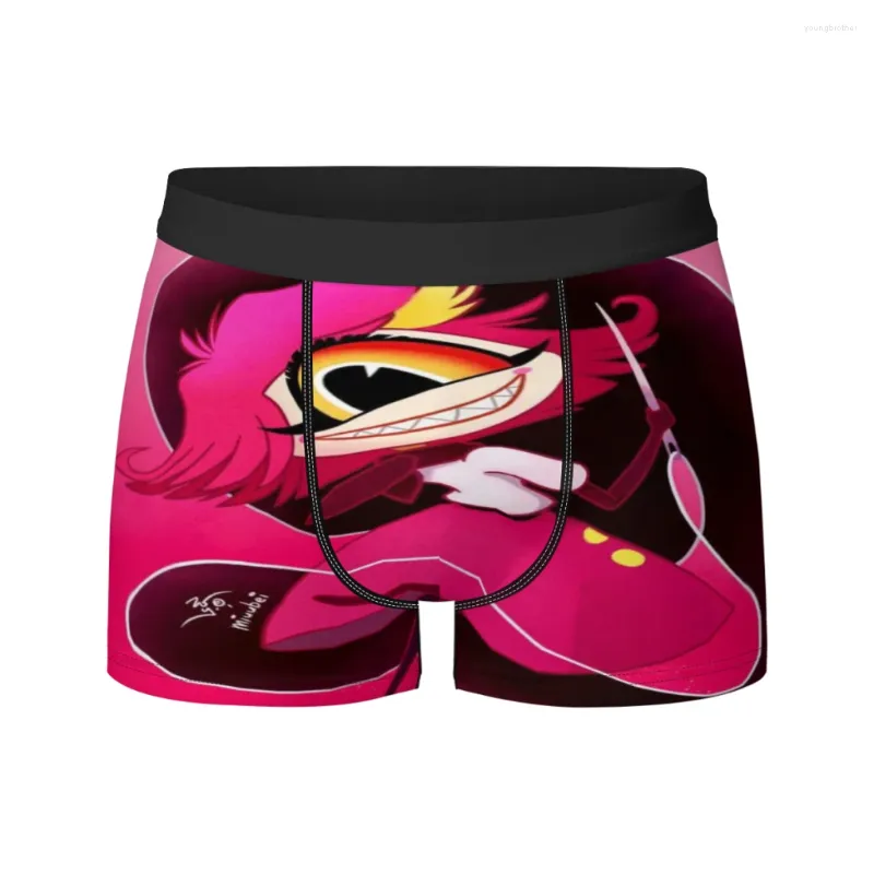 Hazbin El Milk Silk Boxer Mens Underwear Set Boxer Panties, Boxers, And ...