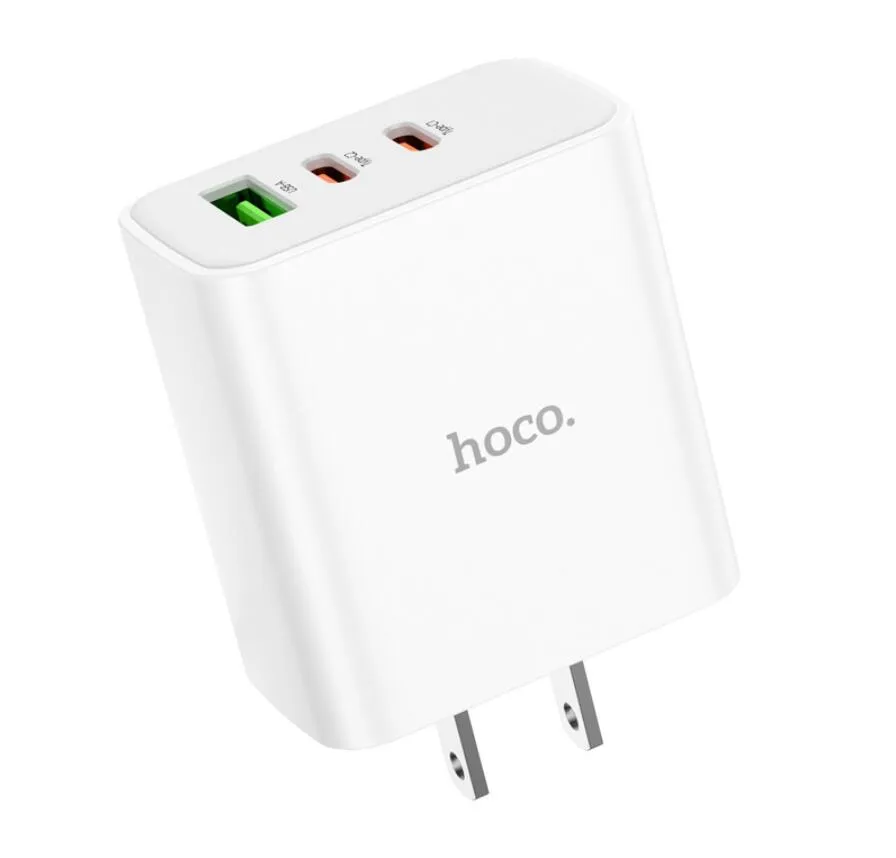 DHgate.com:HOCO C80 PLUS C126 40W PD 20W+QC3.0 Fast Charger, Dual USB C ...